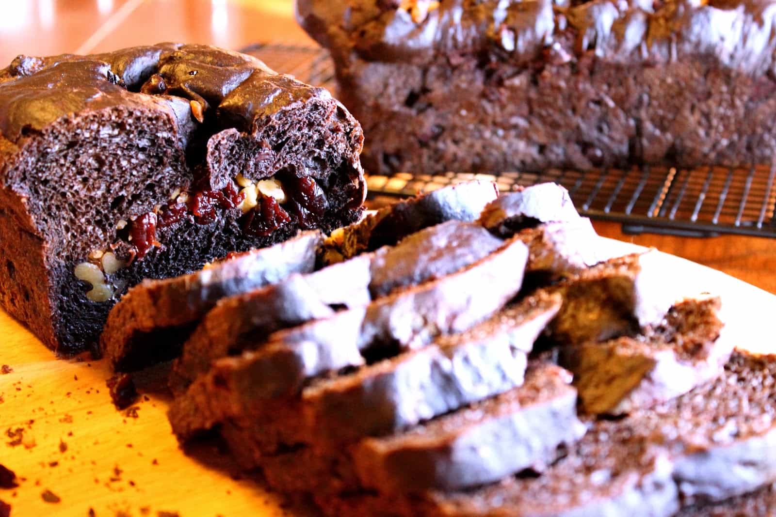 Chocolate Cherry Yeast Bread Recipe - Kudos Kitchen by Renee