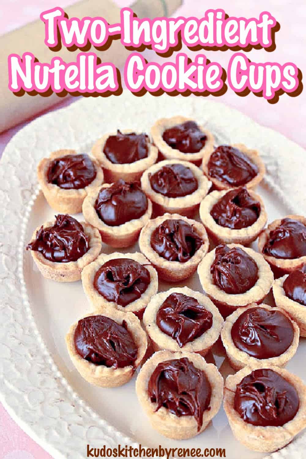 Nutella Cookie Cups - Kudos Kitchen by Renee