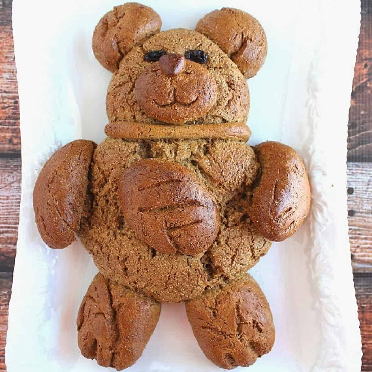 Brown Bear Pumpernickel Bread Recipe - Kudos Kitchen by Renee