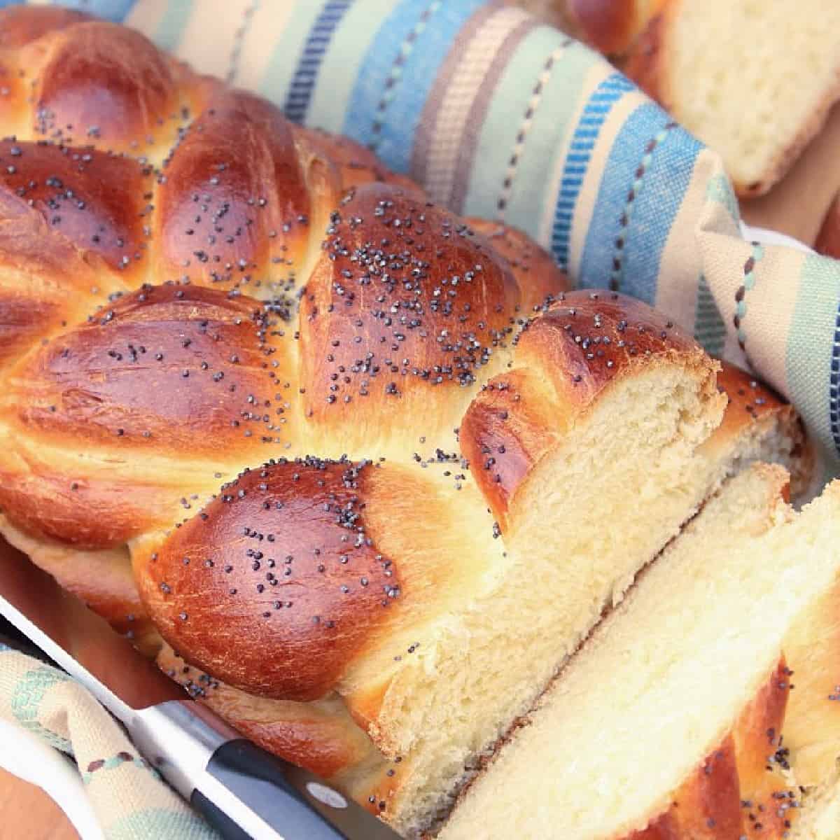 Braided Challah Bread Recipe - Kudos Kitchen by Renee