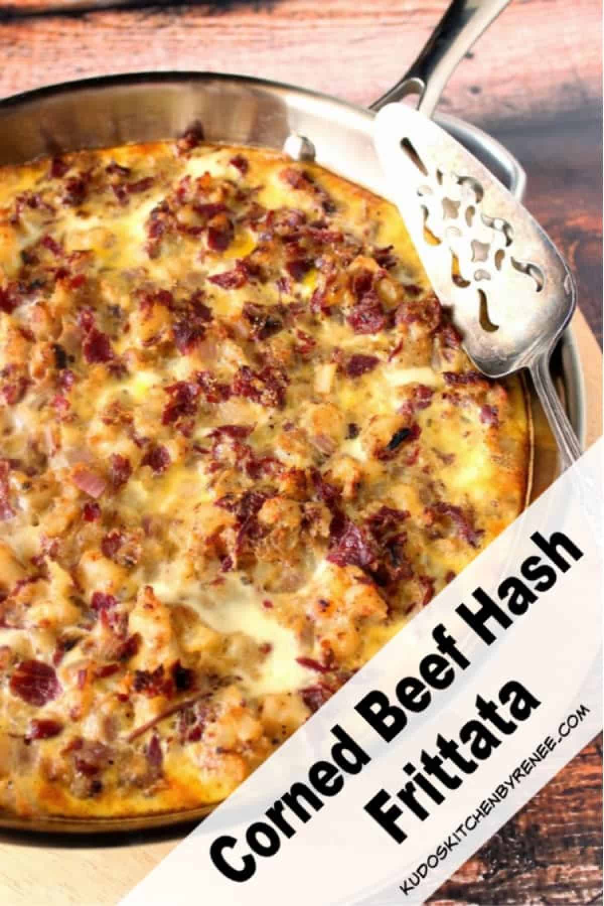 Corned Beef Hash Frittata - Kudos Kitchen by Renee