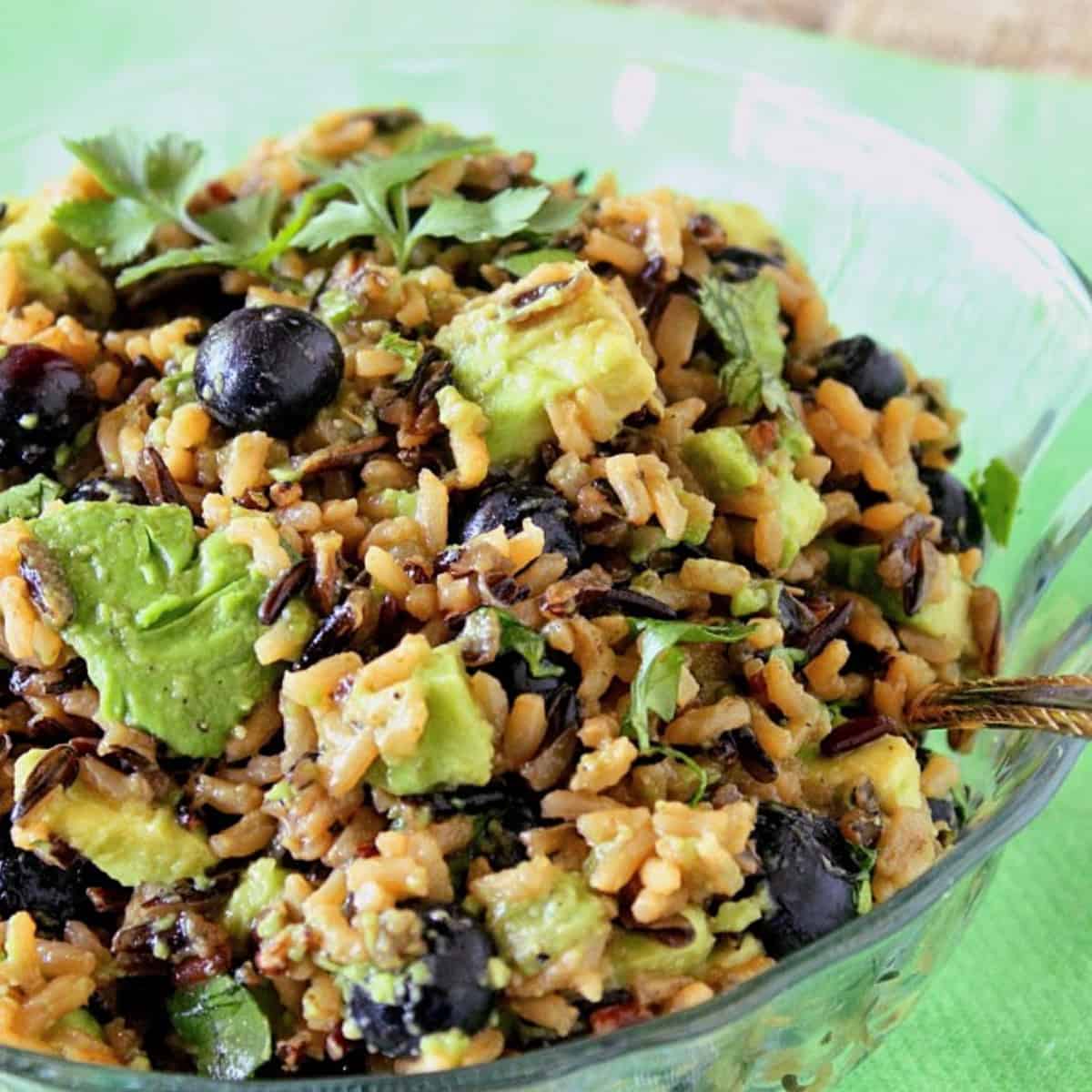 Avocado and Wild Rice Recipe - Kudos Kitchen by Renee