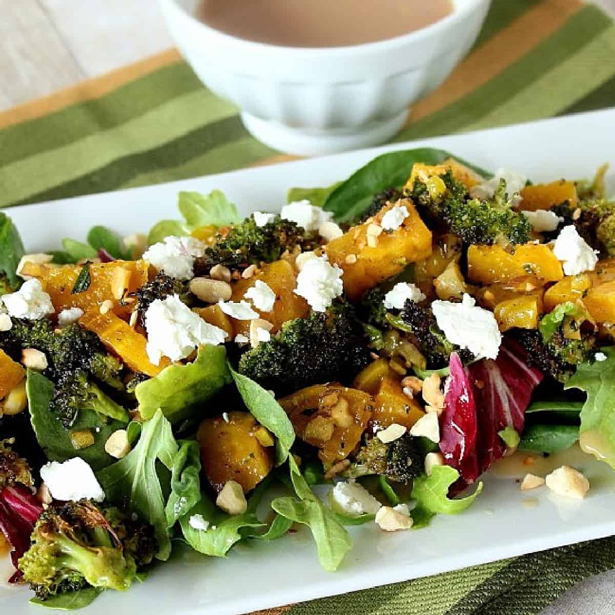 Roasted Beet and Broccoli Salad - Kudos Kitchen by Renee