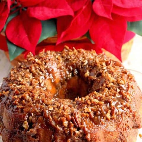 Coconut Caramel Crescent Ring Recipe - Kudos Kitchen by Renee