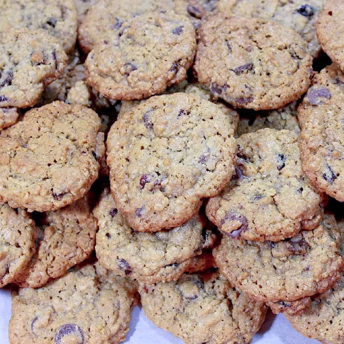 Chocolate Cherry Oatmeal Cookies Recipe - Kudos Kitchen by Renee