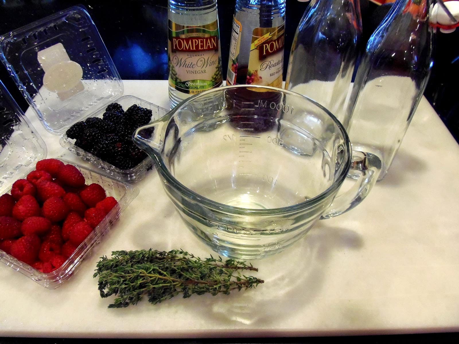 Homemade Berry Infused Vinegar Recipe - Kudos Kitchen by Renee