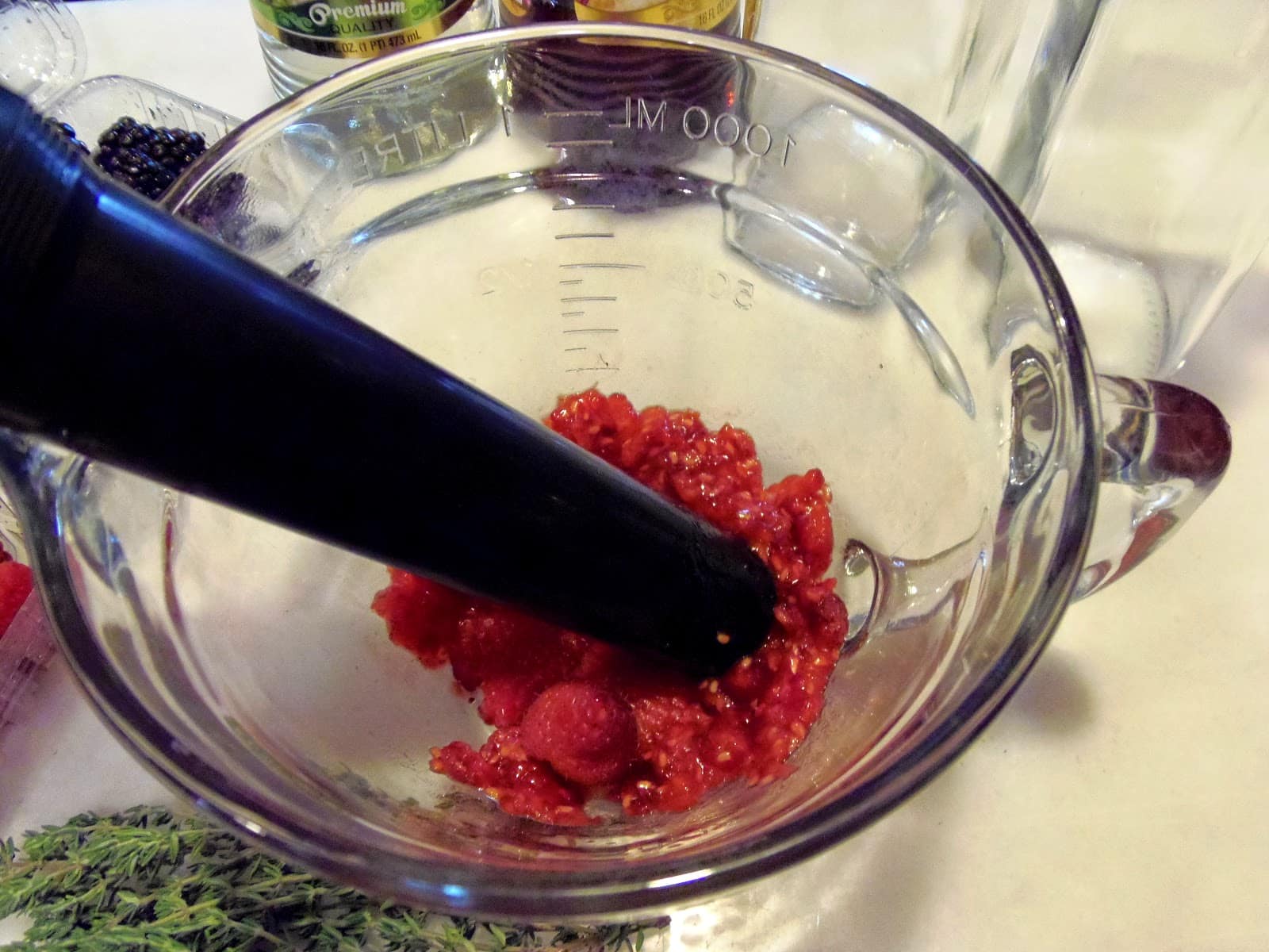 Homemade Berry Infused Vinegar Recipe - Kudos Kitchen by Renee