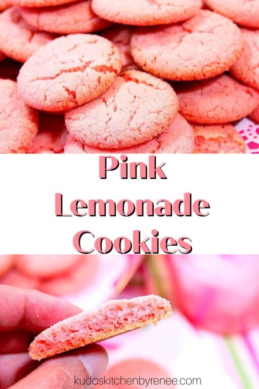 Pink Lemonade Cookies - Kudos Kitchen by Renee