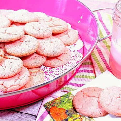 Pink Lemonade Cookies - Kudos Kitchen by Renee