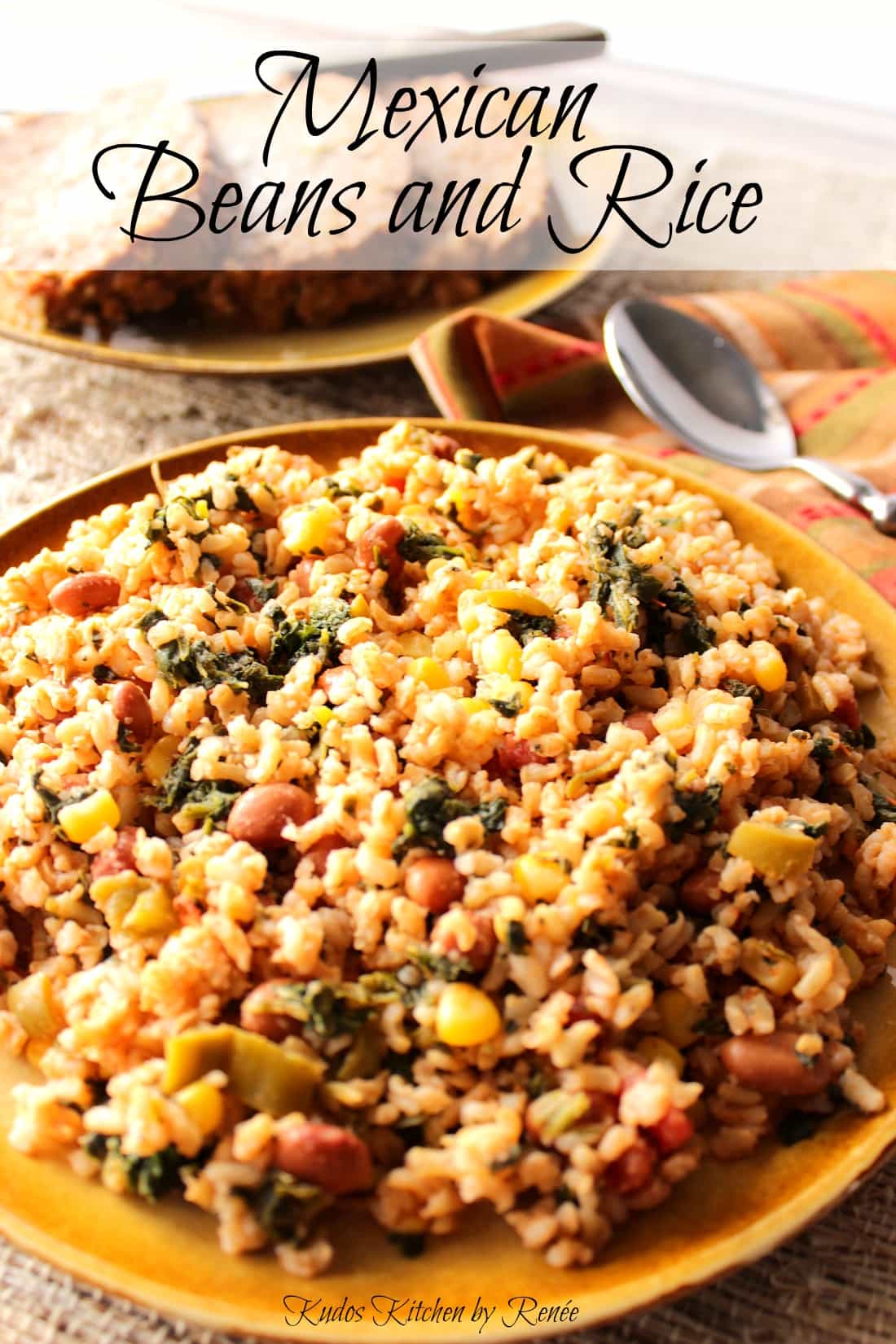 Healthy Delicious 15 Minute Mexican Beans & Rice