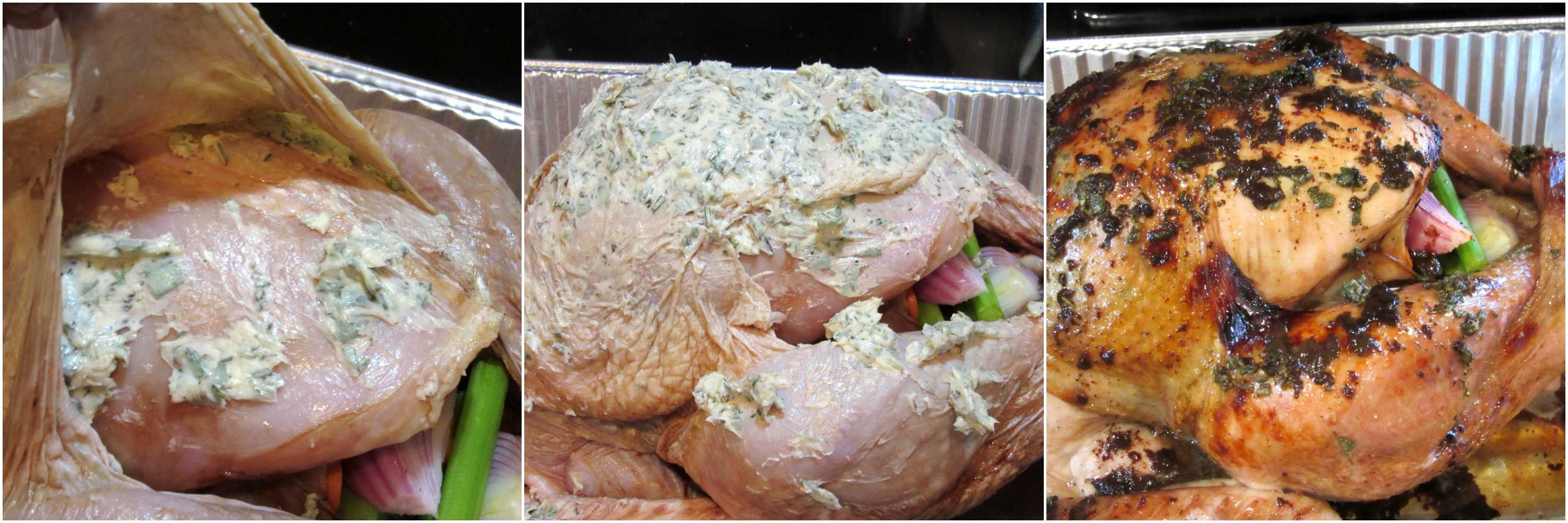 Make Ahead Roast Turkey with Herb Butter - Kudos Kitchen by Renee