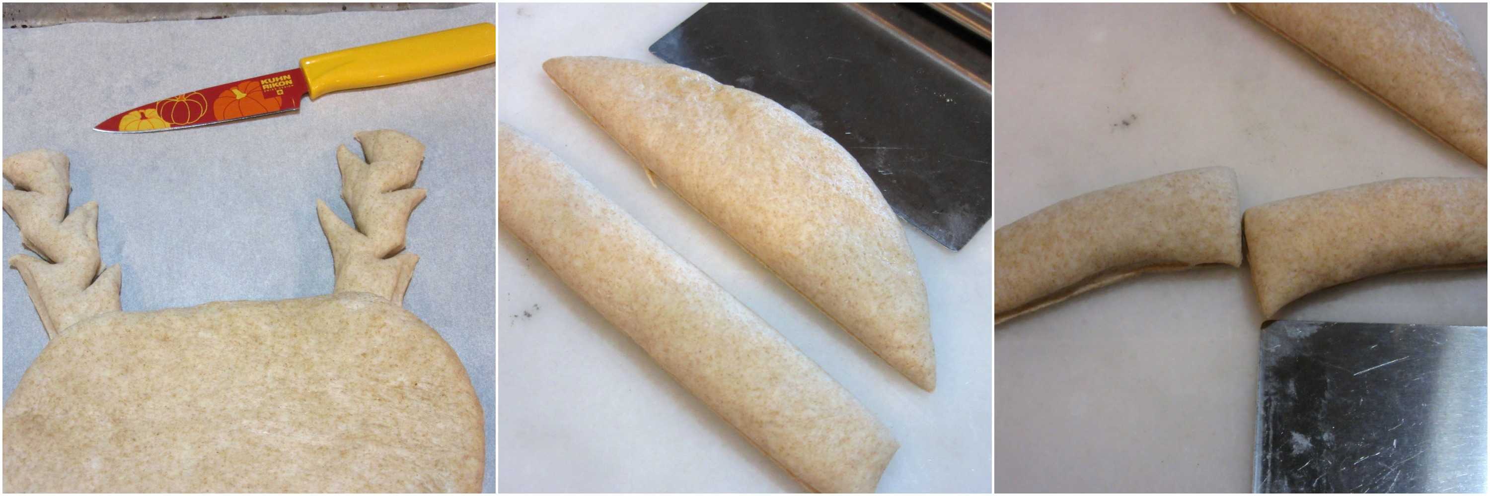 Whole Wheat Rudolph the Bread Nosed Reindeer Recipe - Kudos Kitchen