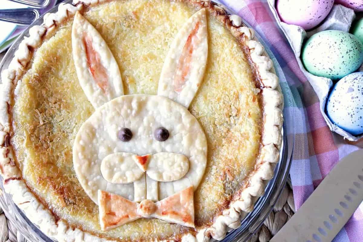 Easter Bunny Pie Recipe - Kudos Kitchen by Renee