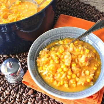 Pumpkin Corn Chowder Recipe - Kudos Kitchen by Renee