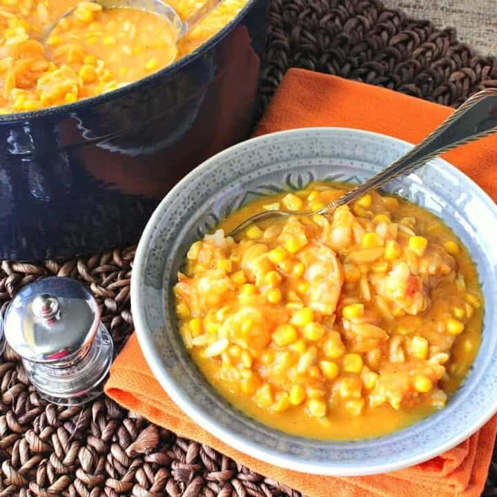 Pumpkin Corn Chowder Recipe - Kudos Kitchen by Renee