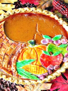 Turkey Crust Pumpkin Pie Recipe - Kudos Kitchen by Renee