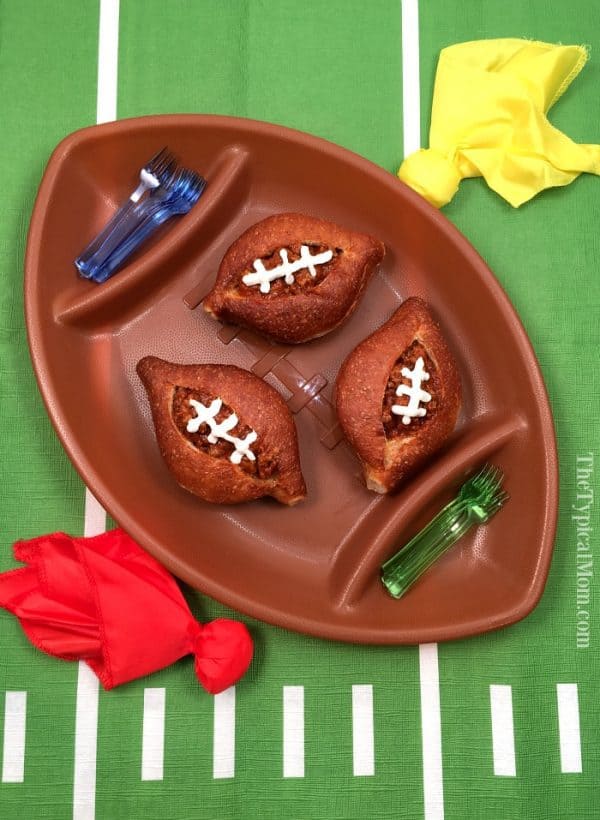 Football Shaped Food Roundup For Friday's Featured Foodie Feastings