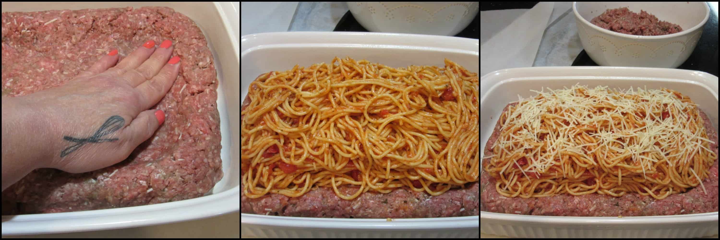 Spaghetti Stuffed Meatloaf Recipe - Kudos Kitchen by Renee