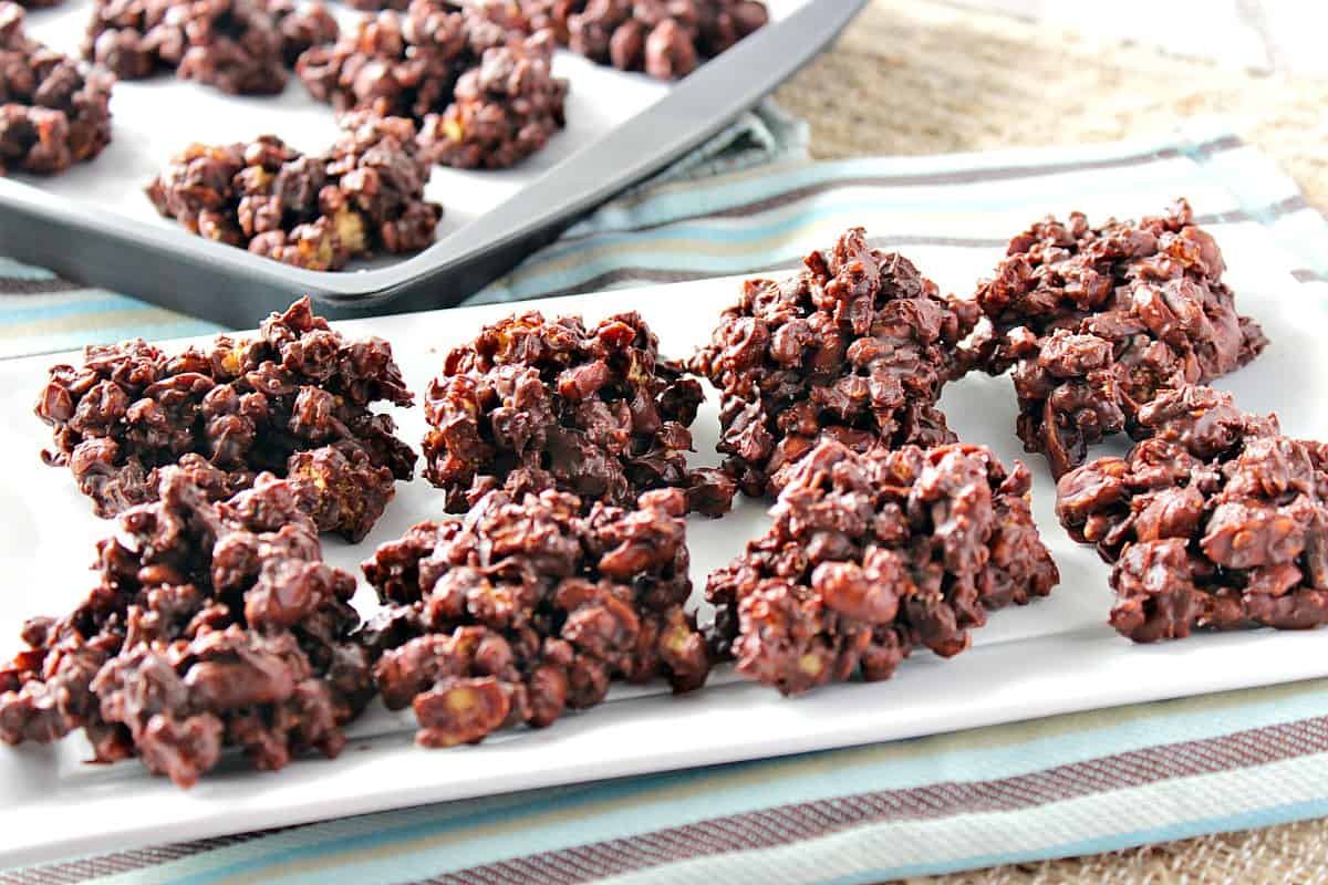 Chocolate and Peanut Butter Granola Jumbles - Kudos Kitchen by Renee