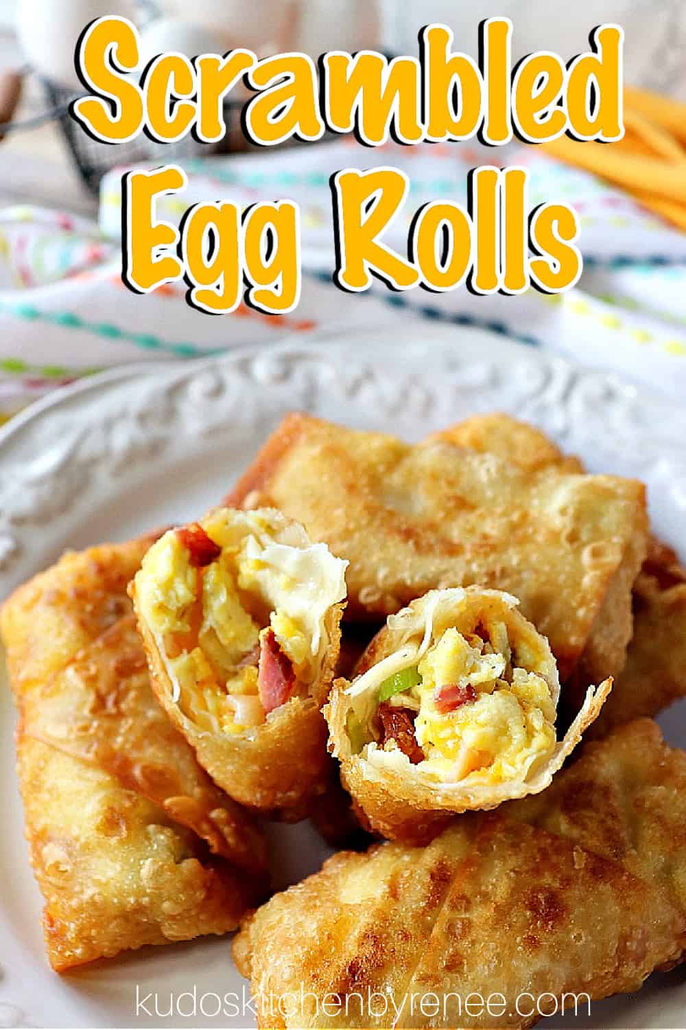 Scrambled Egg Rolls Recipe - Kudos Kitchen by Renee
