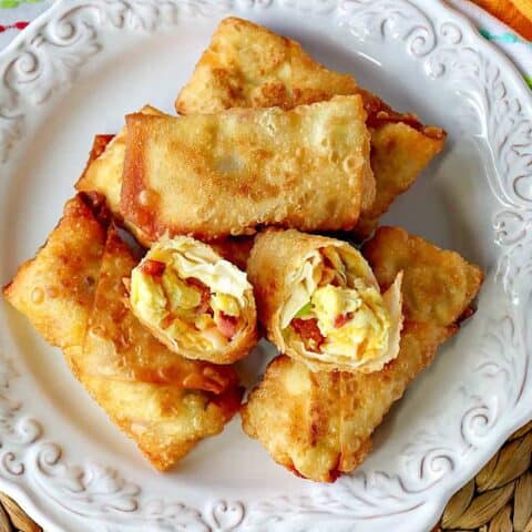 Scrambled Egg Rolls Recipe - Kudos Kitchen by Renee