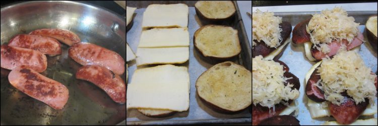 German Knockwurst Sausage Sandwich - Kudos Kitchen by Renee