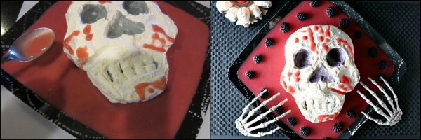 Swiss Meringue Skull - Kudos Kitchen by Renee