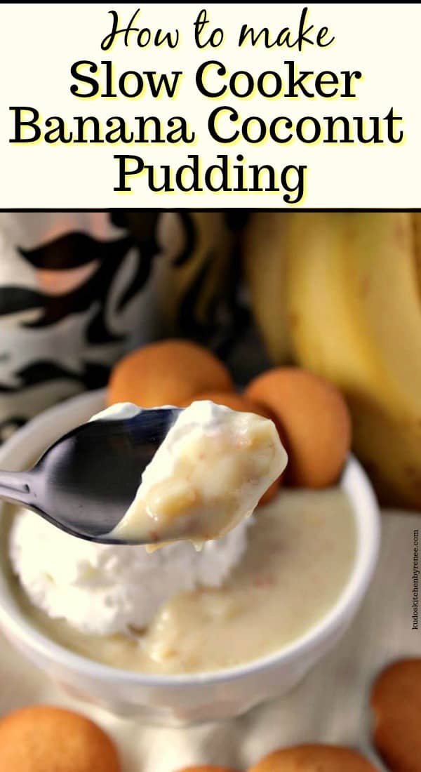 Banana Coconut Pudding Recipe - Kudos Kitchen by Renee