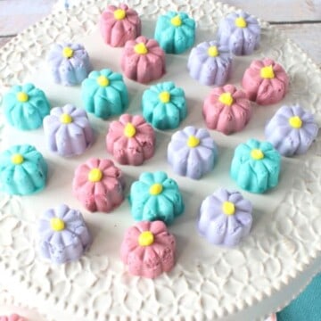 Buttermint Candy Flowers - Kudos Kitchen by Renee