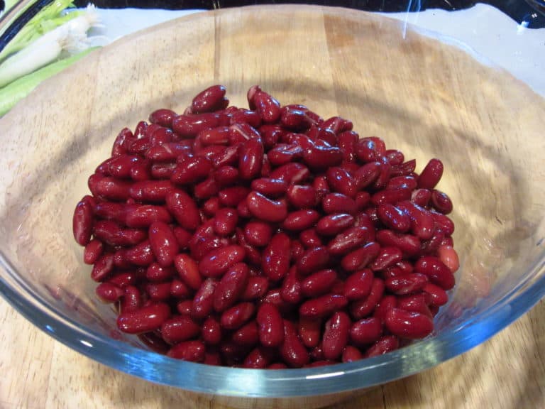 Old-Fashioned (Red Bean) Kidney Bean Salad - Kudos Kitchen by Renee