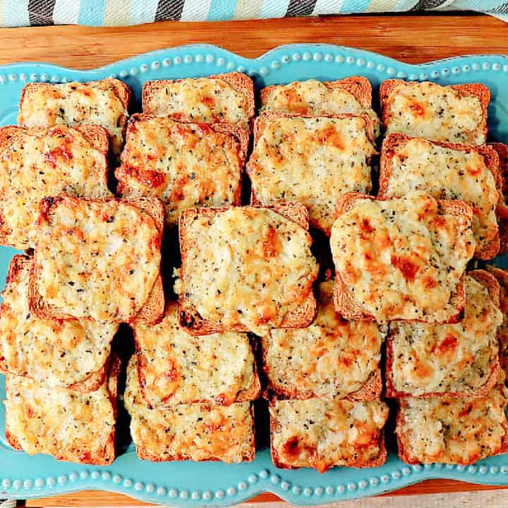 Parmesan Onion Squares Appetizers - Kudos Kitchen by Renee