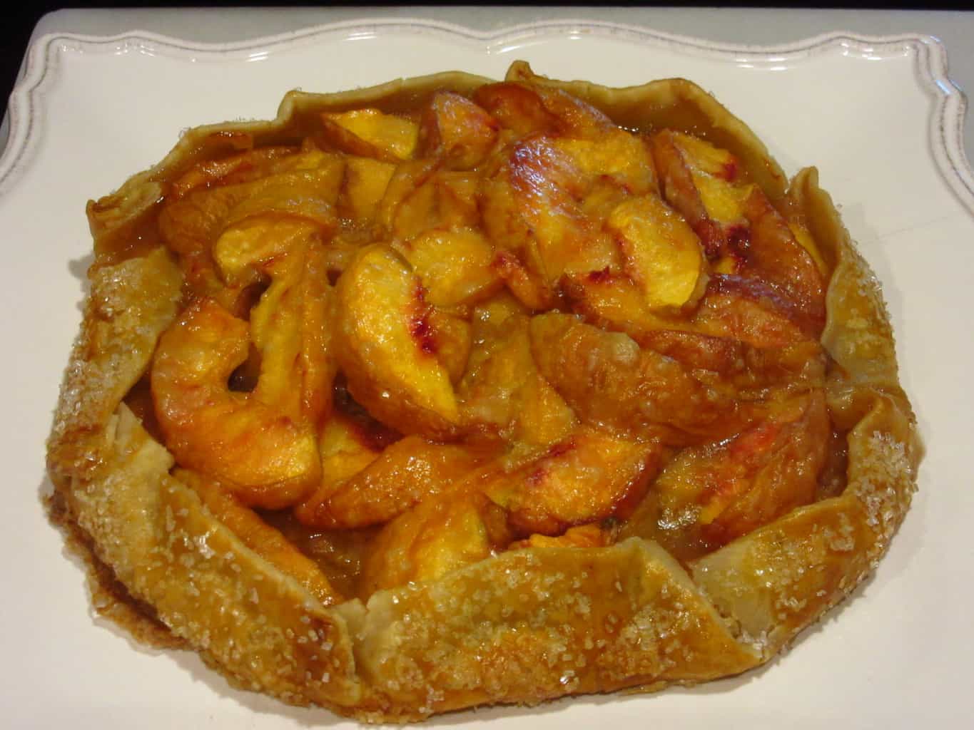 Fresh Peach Crostata Recipe is Easy to Make and Elegant to Serve