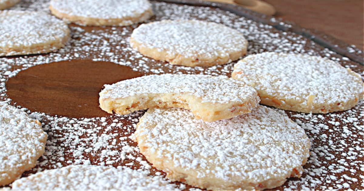 Toasted Coconut Shortbread Cookies - Kudos Kitchen by Renee