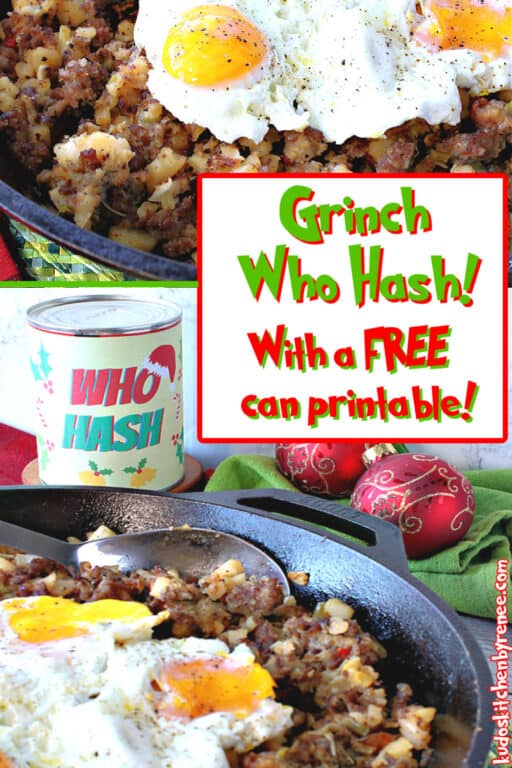 Grinch Who Hash - Kudos Kitchen by Renee