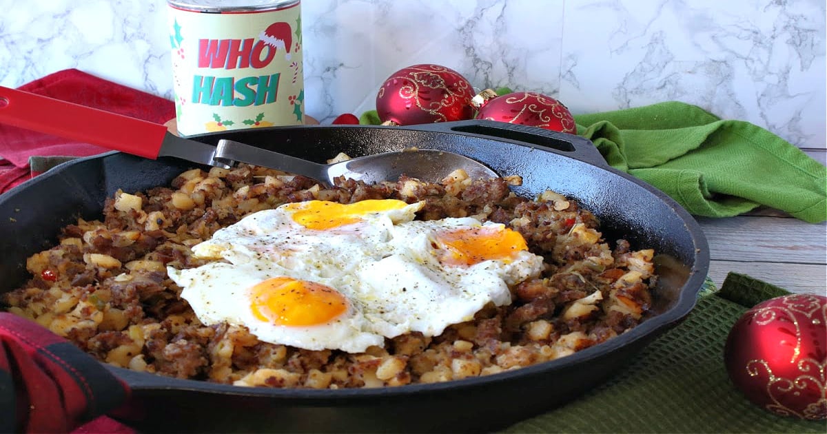 Grinch Who Hash - Kudos Kitchen by Renee