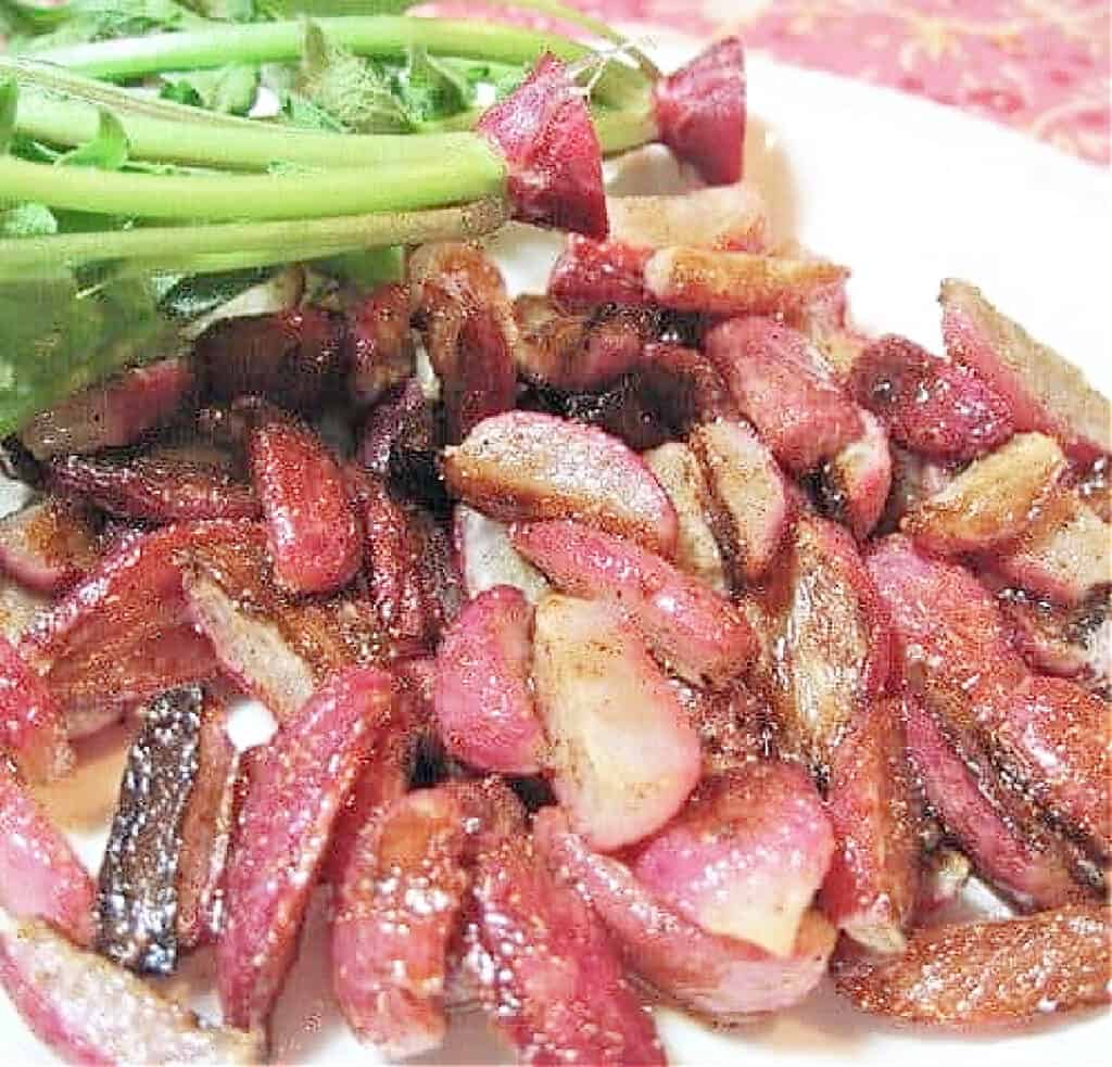 Roasted Radishes Recipe - Kudos Kitchen by Renee