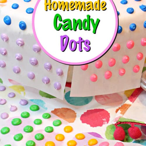 Homemade Candy Dots - Kudos Kitchen by Renee