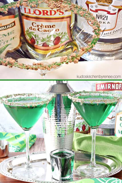 Irish Grasshopper Cocktail - Kudos Kitchen by Renee