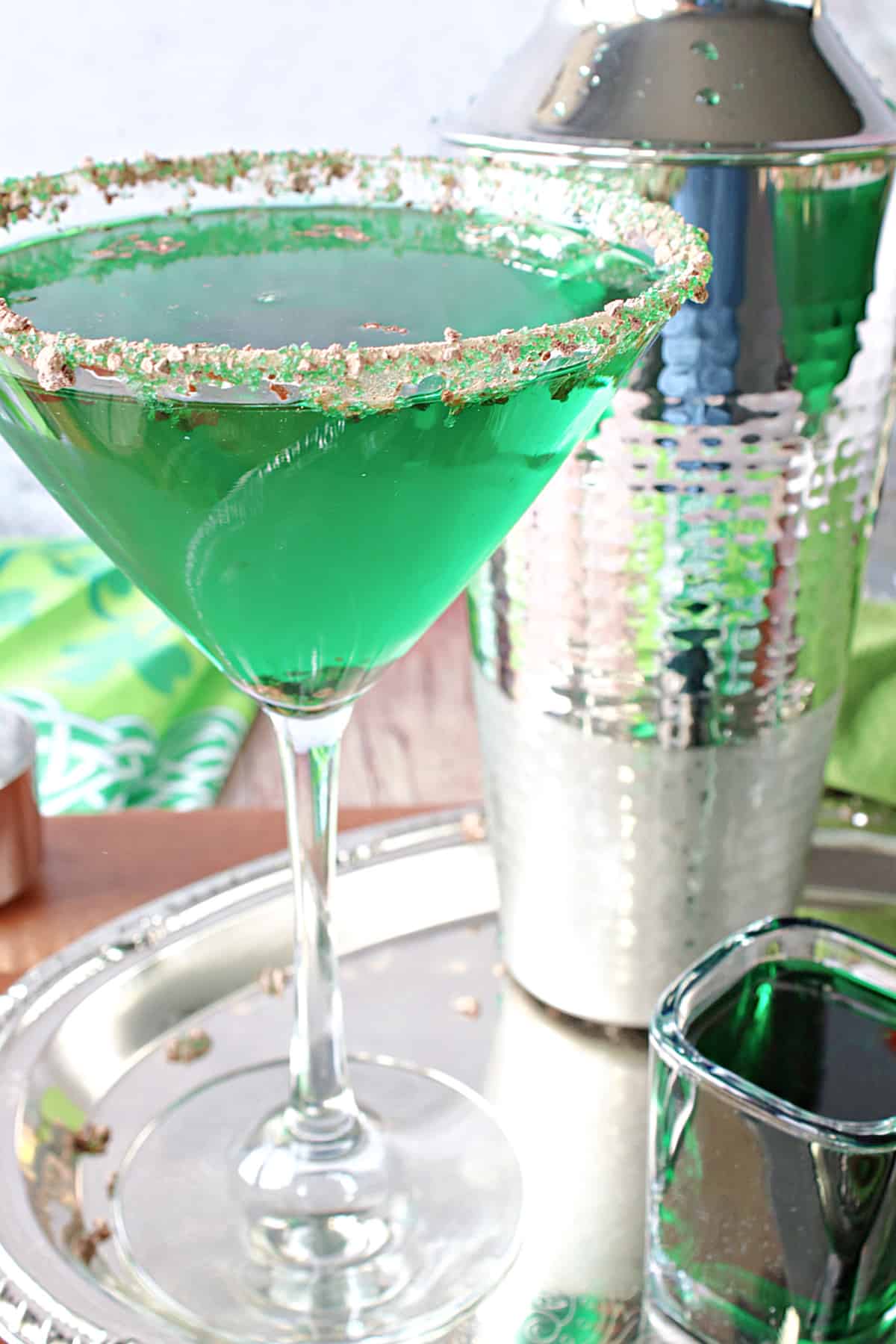 Irish Grasshopper Cocktail Recipe - Kudos Kitchen by Renee