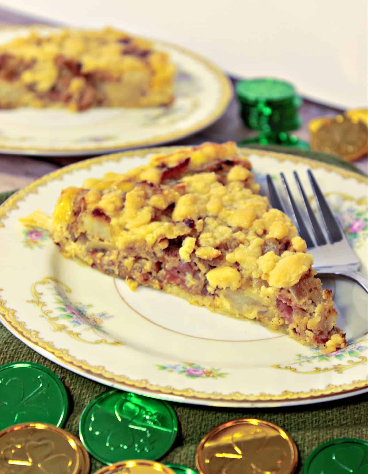 Irish Cheese and Potato Tart - Kudos Kitchen by Renee