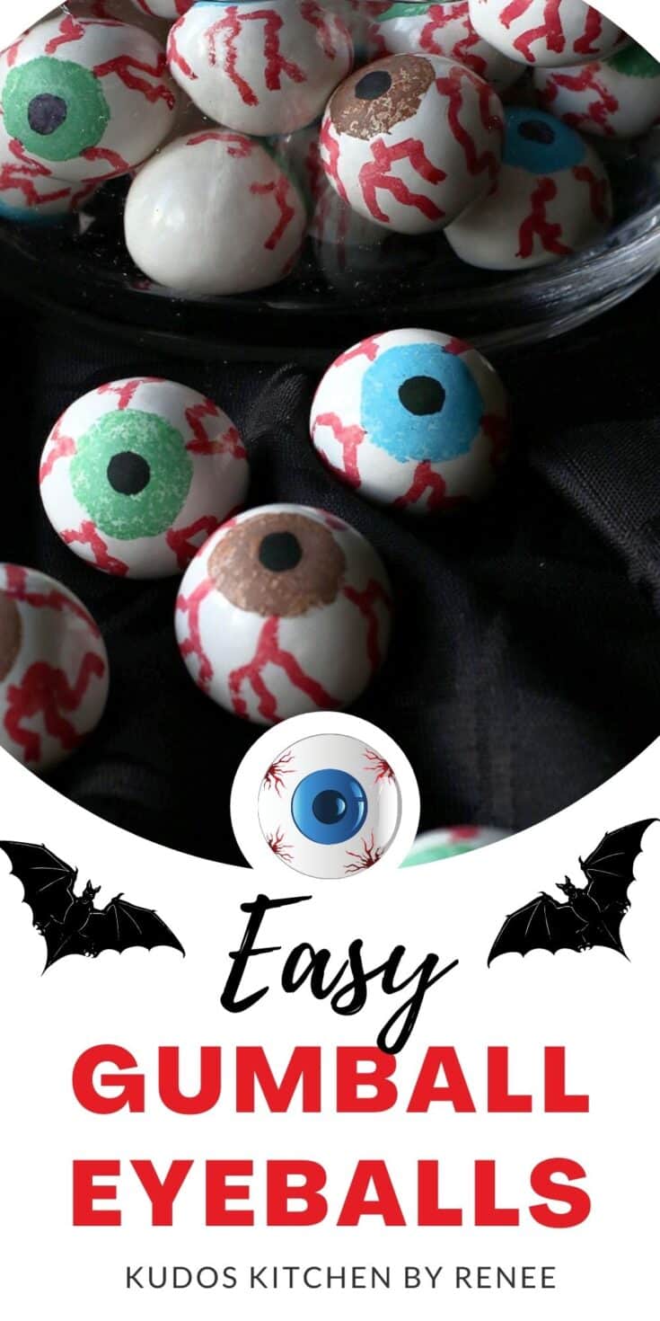 Gumball Eyeballs Tutorial - Kudos Kitchen by Renee