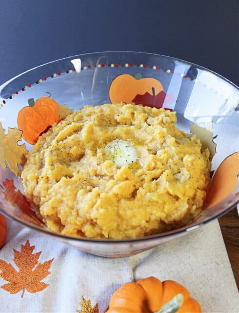 Pumpkin Mashed Potatoes Recipe - Kudos Kitchen by Renee
