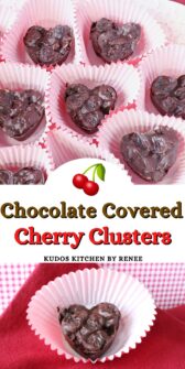 Chocolate Covered Dried Cherry Candy - Kudos Kitchen by Renee
