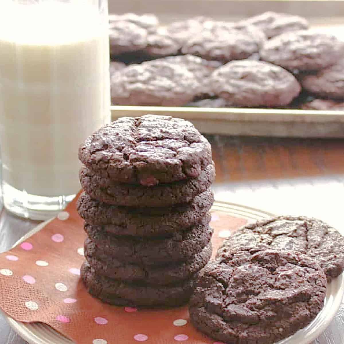 Chocolate Malted Chocolate Chip Cookies - Kudos Kitchen by Renee