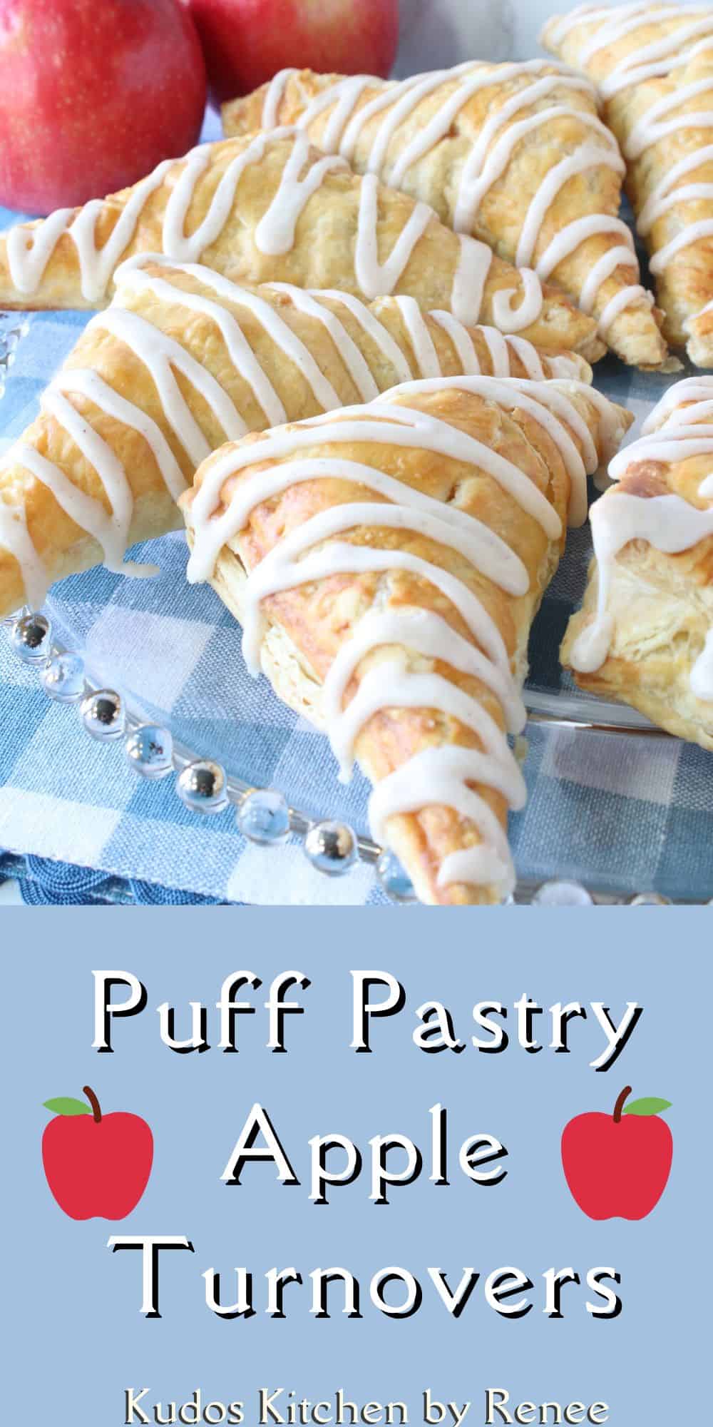 Puff Pastry Apple Turnovers Kudos Kitchen By Renee