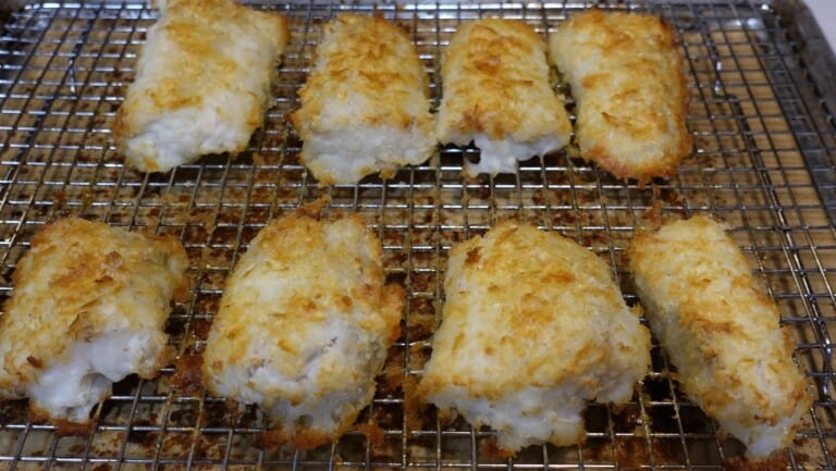 Air Fryer Potato Crusted Cod - Kudos Kitchen by Renee