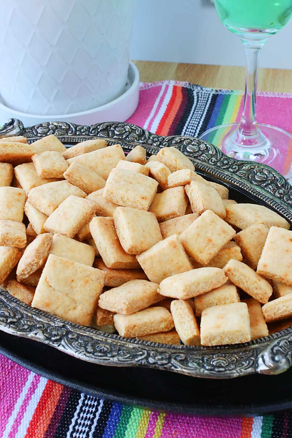Homemade Cornbread Crackers - Kudos Kitchen by Renee