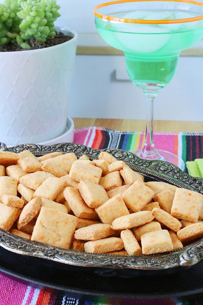 Homemade Cornbread Crackers - Kudos Kitchen by Renee