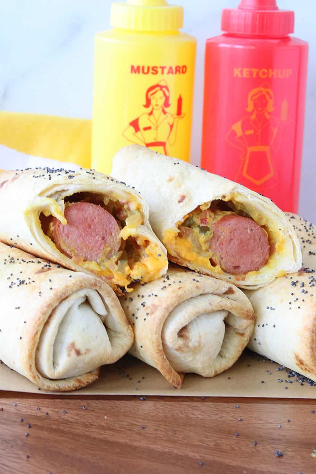 Burrito Dogs (aka Dogs in a Blanket) - Kudos Kitchen by Renee