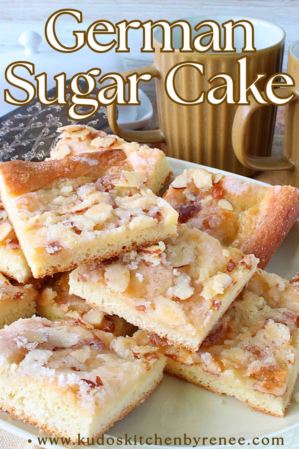 Traditional German Zucker Kuchen - Kudos Kitchen by Renee